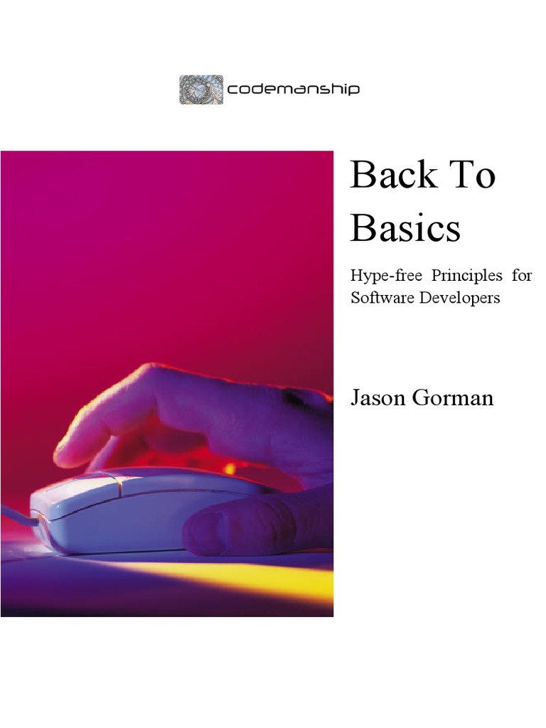 Back To Basics | PDF | Graphical User Interfaces | Software Development