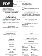 Sample Child Dedication Program | PDF