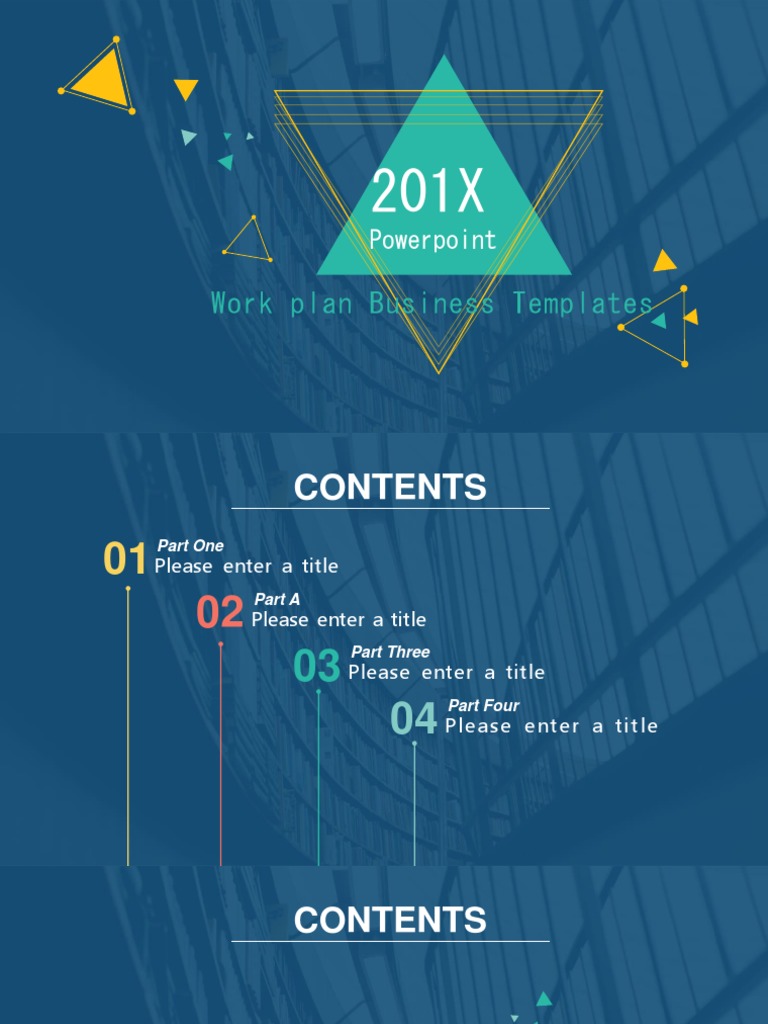 Business Work Plan PowerPoint Template | PDF | Business