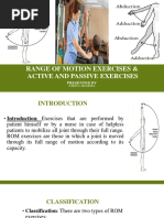 Active and Passive Exercise 1 | PDF | Anatomical Terms Of Motion ...