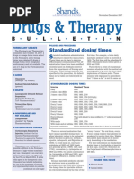 Standard Medication Administration Times | PDF | Pharmaceutical ...