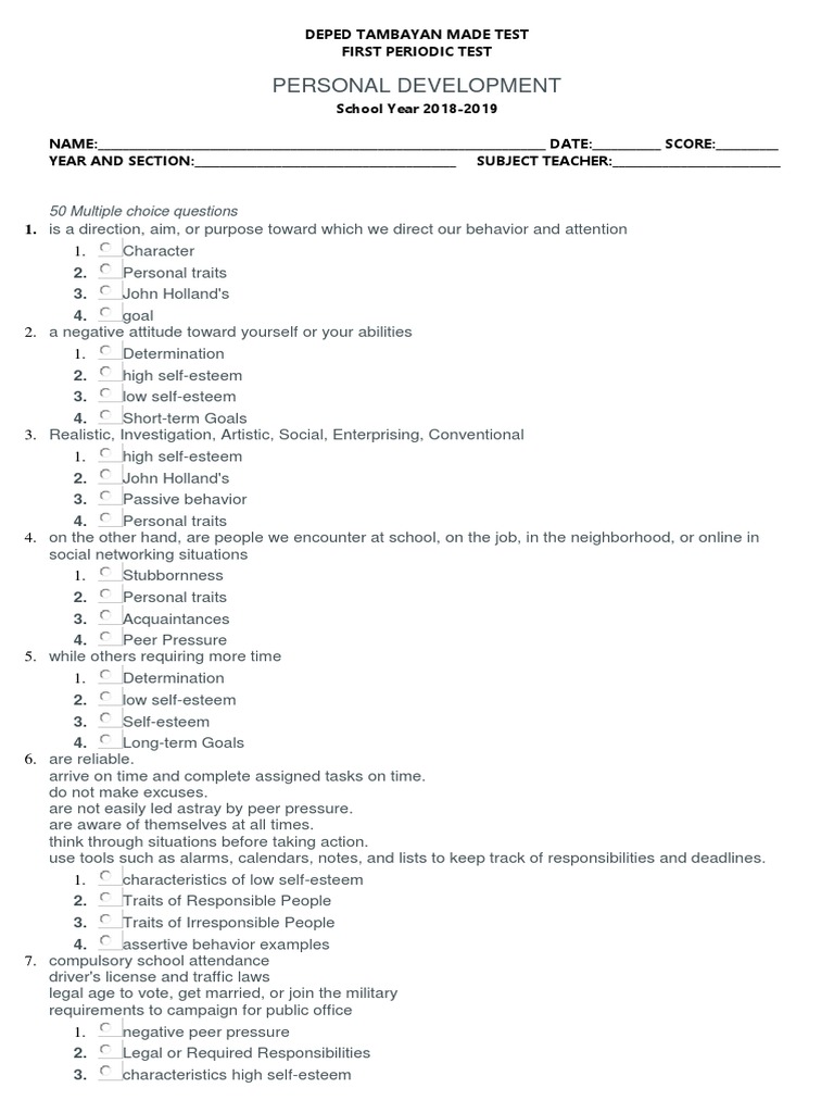 Personality Development | PDF | Motivation | Motivational