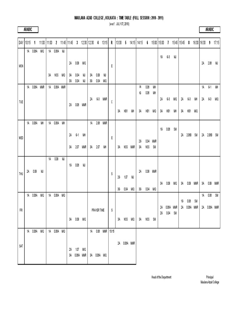 Notes On Calendar | PDF