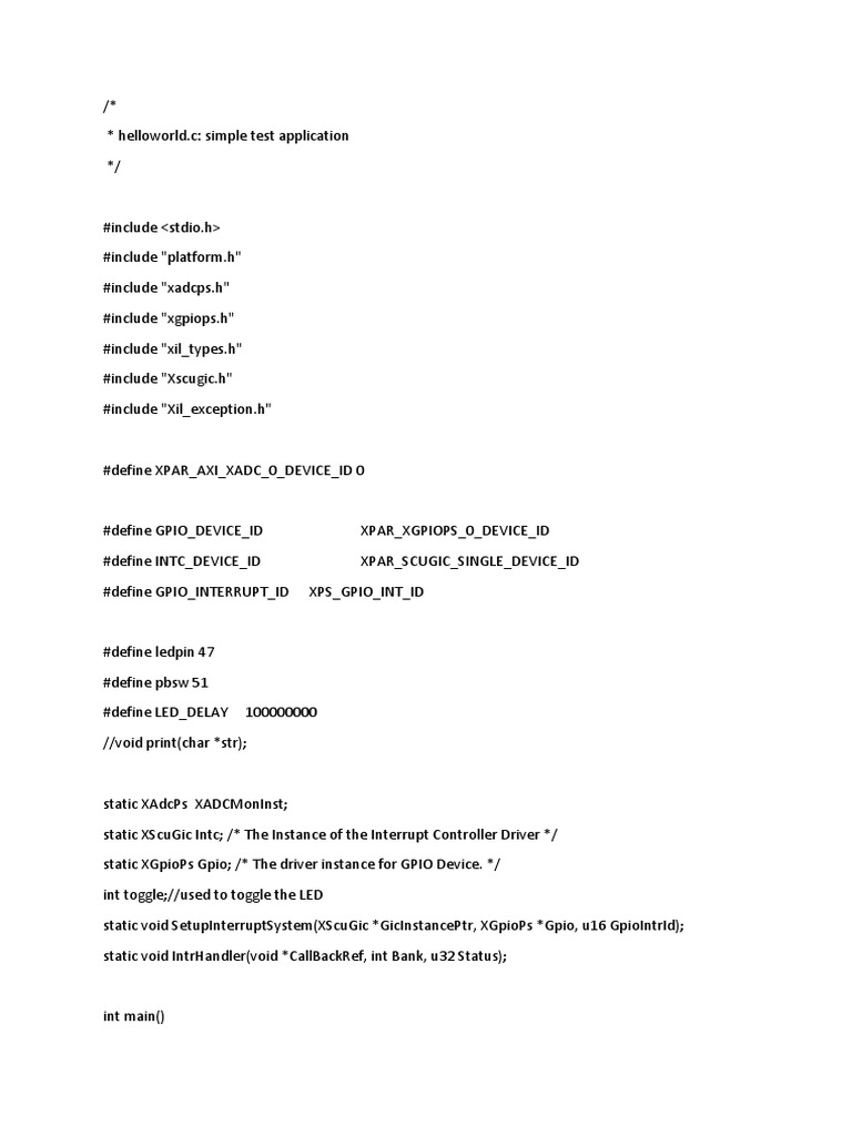 Helloworld Adam Taylor Part 13 | PDF | Electronics | Digital Electronics