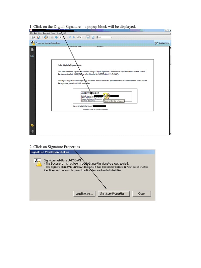 Trust Digital Signs | PDF
