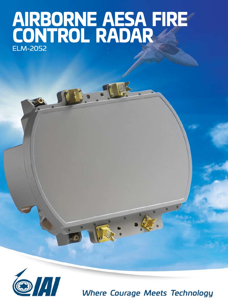 Elm-2052 Aesa FCR | PDF