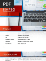 Petunjuk Penggunaan Simpeg (Grebeg Simpeg) 2025 | PDF