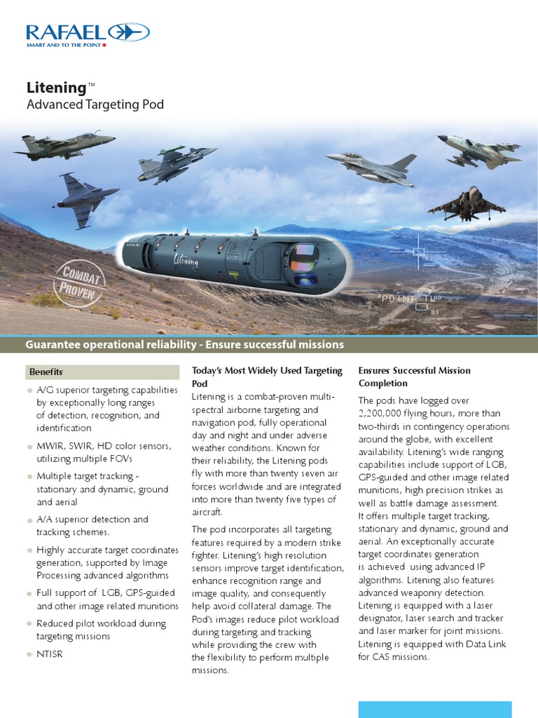 Litening: Advanced Targeting Pod | PDF