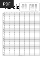 Dice Game Score Sheets and Rules | PDF | Leisure Activities | Tabletop ...