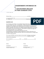 Carta De Autorizacion Para Atencion Psicologica Pdf