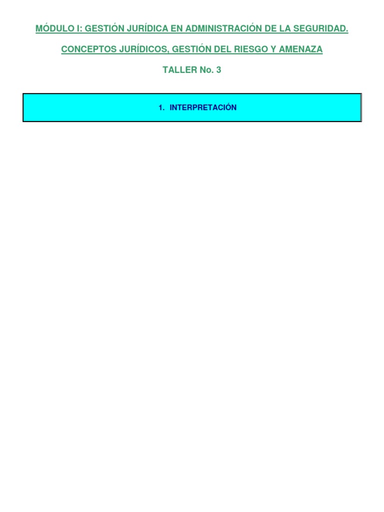 Tarea 1 Mod 1 Cap 1 | PDF | Riesgo