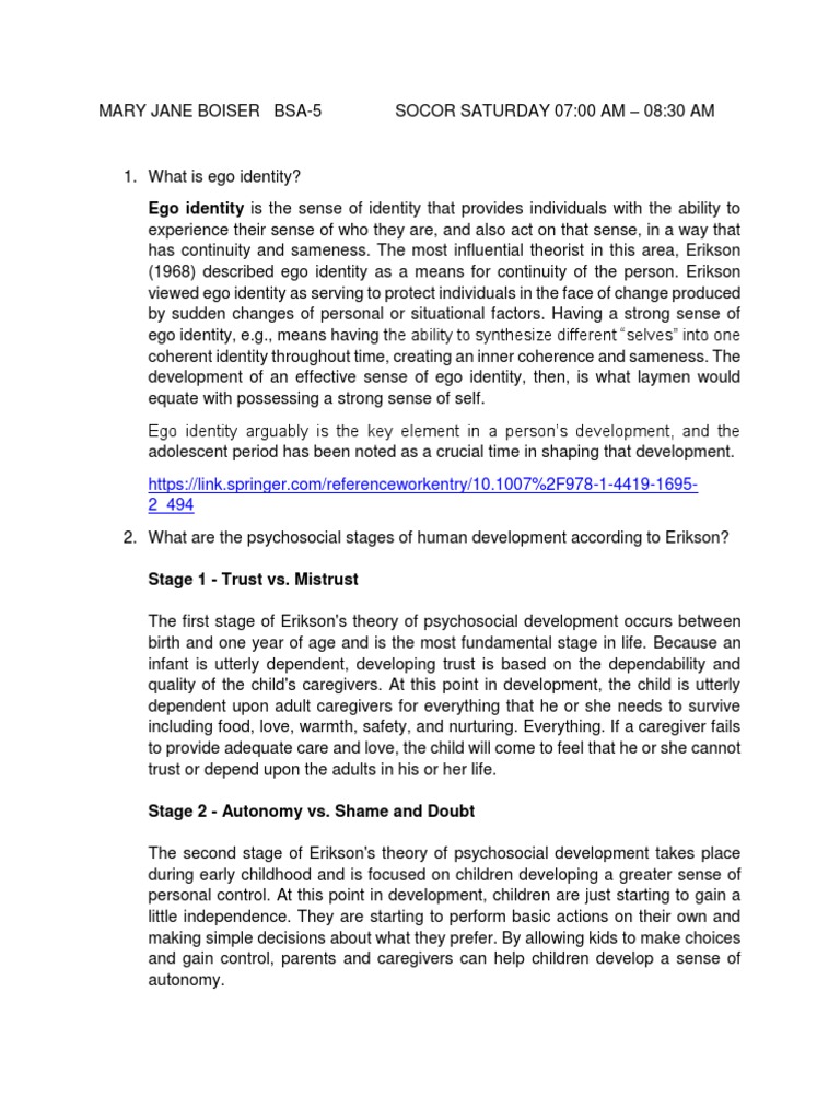 Assignment - 1 in Social Orientation | PDF | Psychological Theories ...