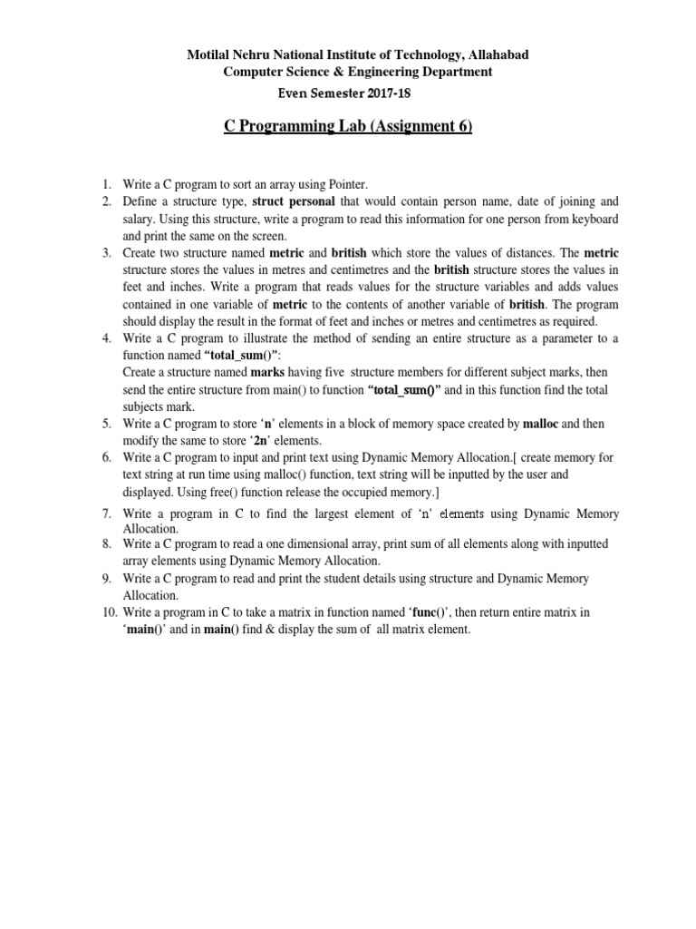 C in Depth Solution | PDF