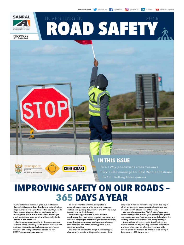 Road Safety: Improving Safety On Our Roads - Days A Year | PDF | Speed ...