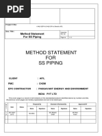Piping Construction Flow Chart | PDF | Pipe (Fluid Conveyance) | Welding