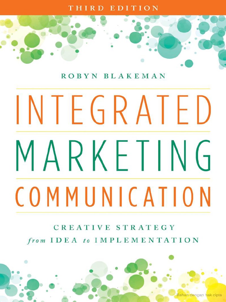 3 Robyn Blakeman Integrated Marketing COmmunication PDF | PDF