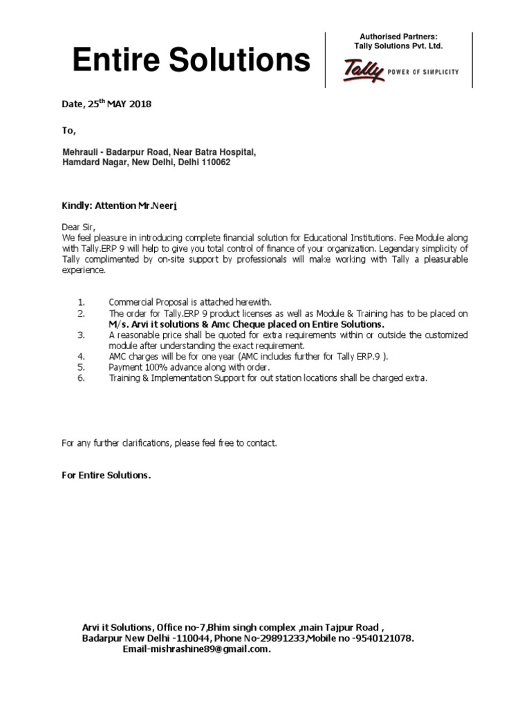 Tally Gold & AMC | PDF | Invoice | Payroll