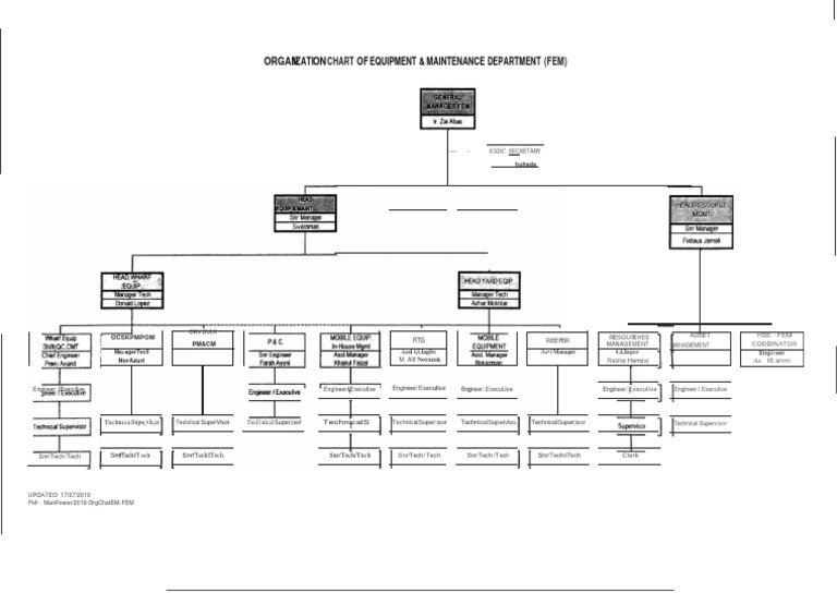 Fem Org Chart | PDF