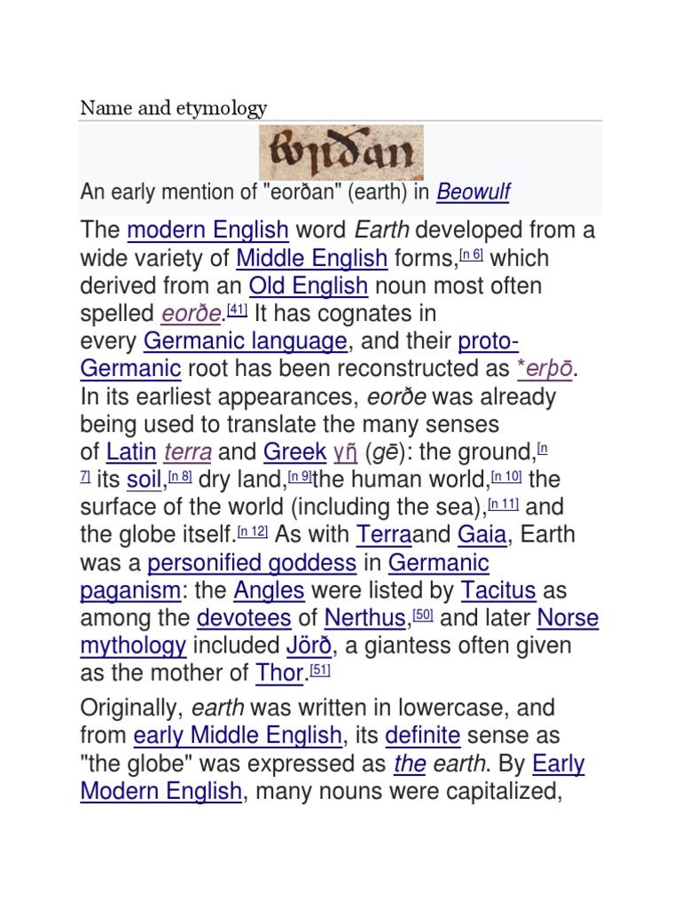 Modern English Middle English Old English Germanic Language Proto ...