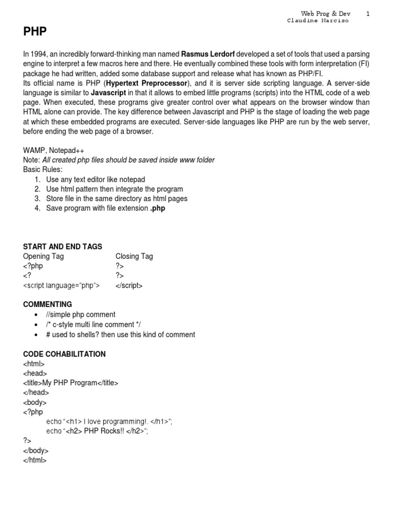 c2 Language | PDF | Http Cookie | Php