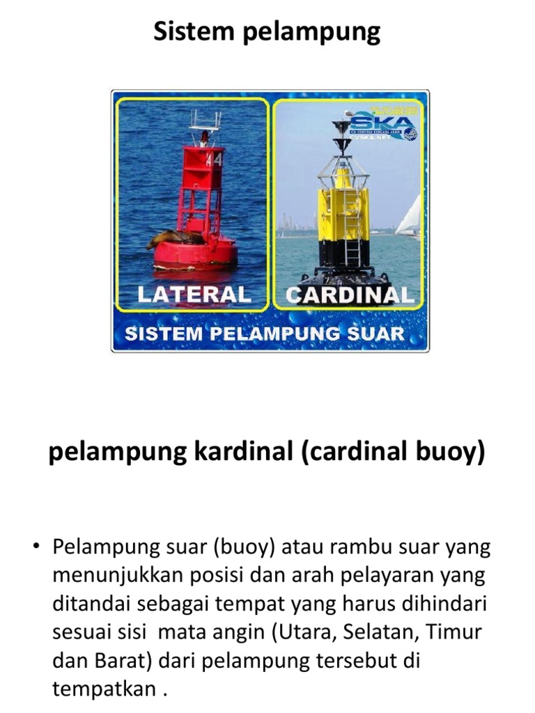 Sistem Pelampung Kardinal Laut | PDF | Sains & Matematika
