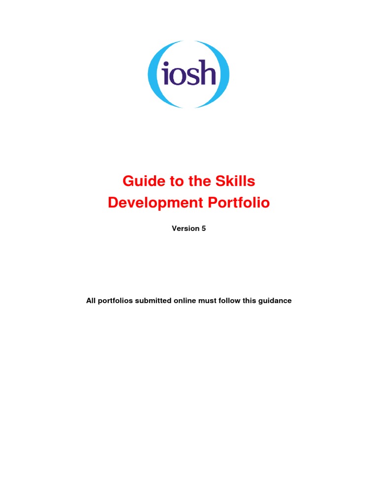 Guide To The Skills Development Portfolio | Download Free PDF ...