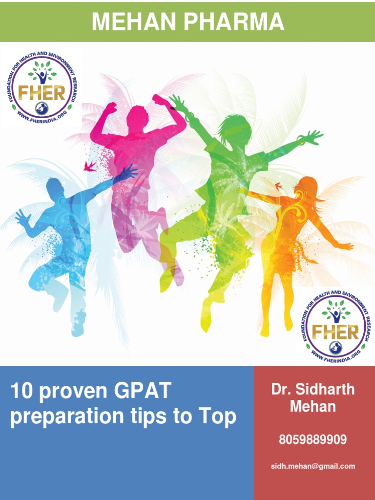 10 Proven GPAT Preparation Tips To Top PDF | Download Free PDF | Test ...