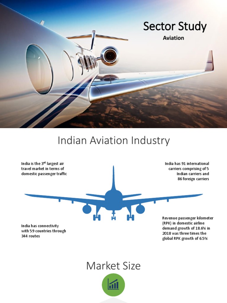 Sector Study Aviation | PDF | Airlines | Aviation