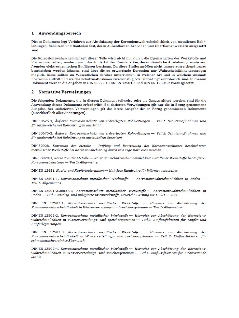 Din 50929 Part 3 | PDF