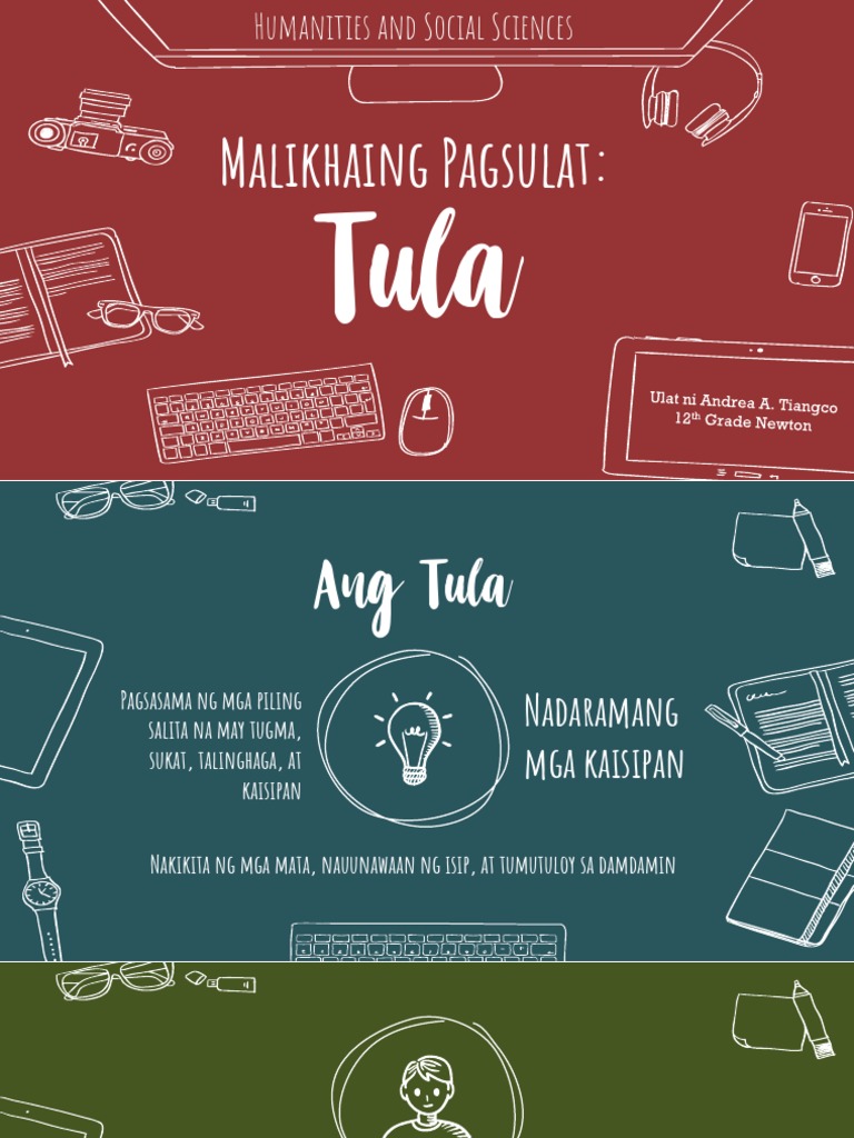 Pagsulat NG Tula | PDF