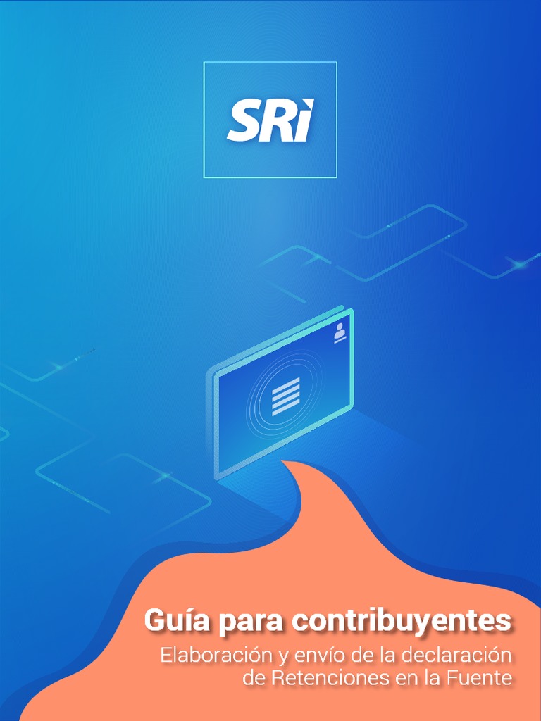 Guia Del Contribuyente Formulario 103 | PDF | Dividendo | Impuestos