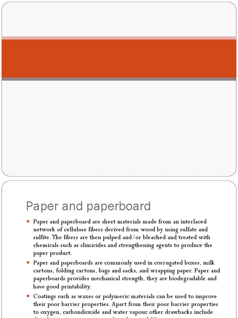 Corrugated Paper Board | PDF | Paper | Paperboard