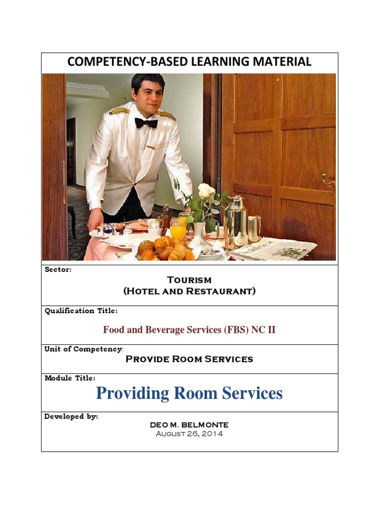 Food and Beverage Services NC II Module | PDF | Menu | Educational ...