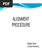 Reverse Dial Alignment Procedure | PDF | Engineering Tolerance | Mechanical Engineering