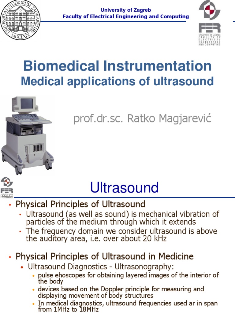 13 Biomedical Instrumentation - Ultrasound | PDF | Medical Ultrasound ...
