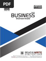 Business Studies O Level Revision Notes PDF | PDF | Entrepreneurship ...