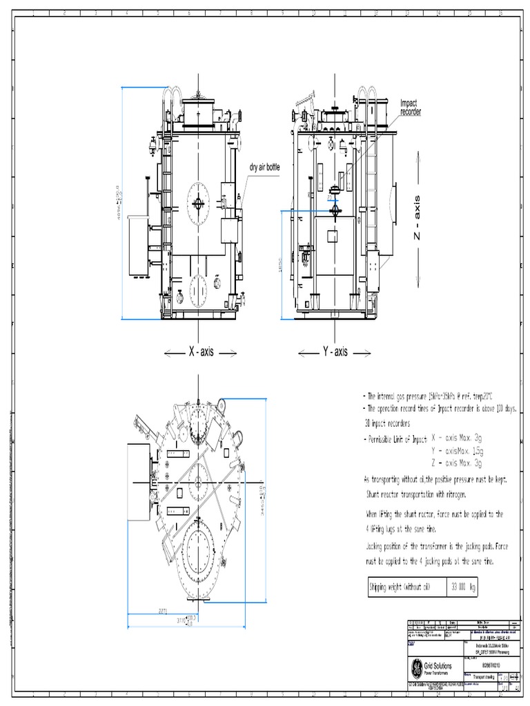 Reactor Transportation Drawing | PDF