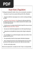 Hotel Rules & Regulations Sample | PDF