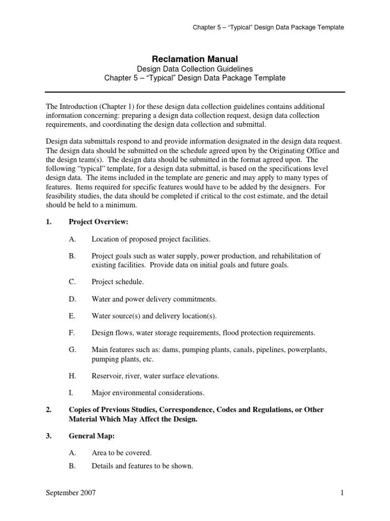 Reclamation Manual: 1. Project Overview | Download Free PDF | Geology ...