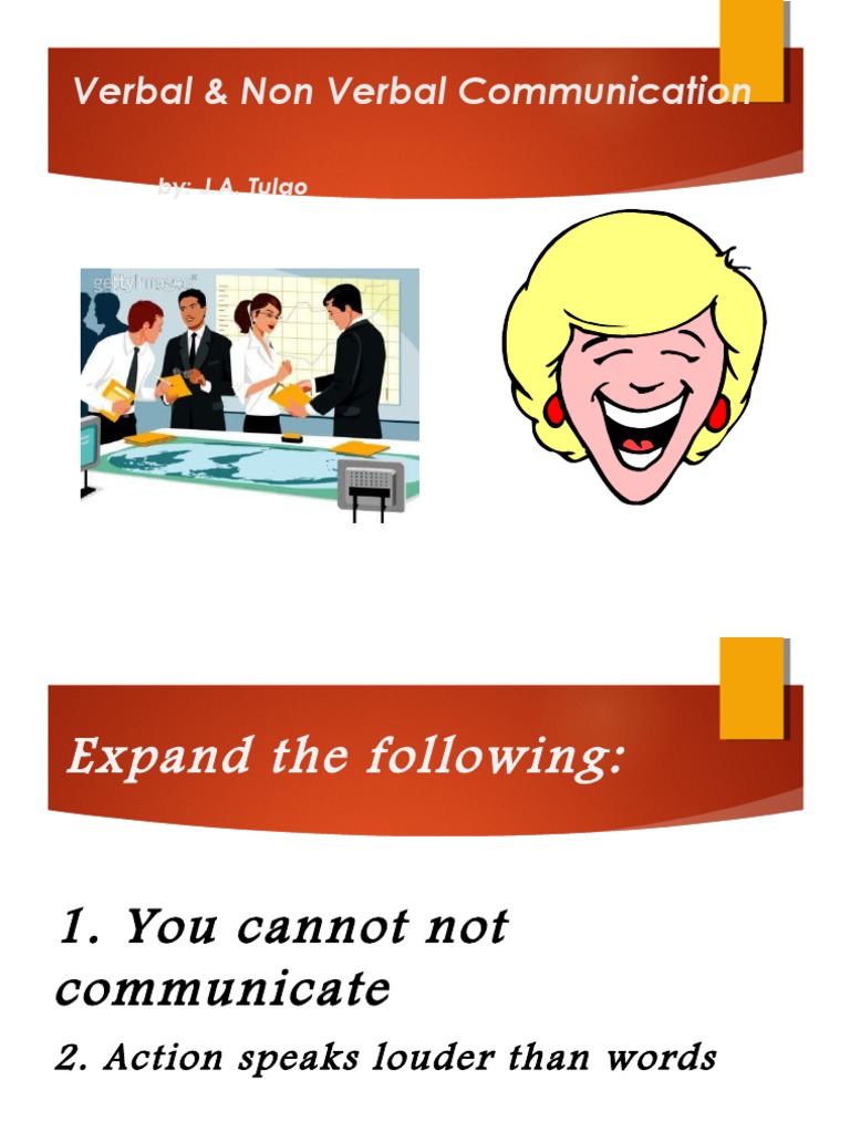 Verbal and Non Verbal | PDF | Nonverbal Communication | Gesture