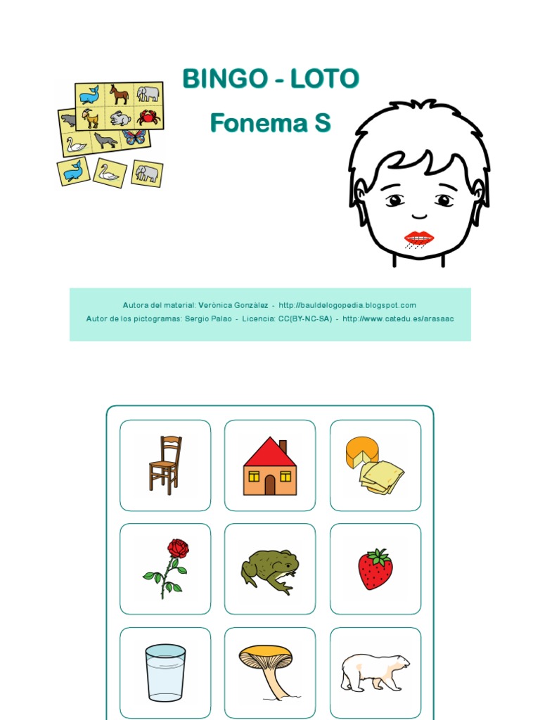 Bingo Loto Fonema S PDF | PDF