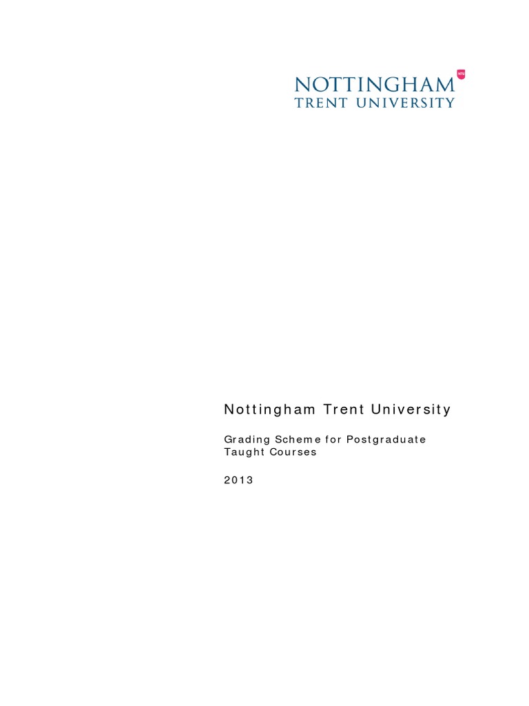 Grading Scheme of NTU | PDF | Postgraduate Education | Educational ...
