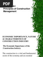 Characteristics of Construction Industry | PDF | Output (Economics ...