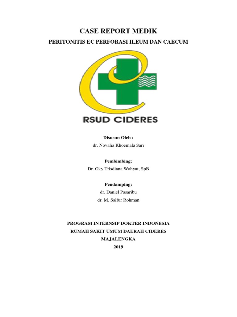 Case Peritonitis Ec Perforasi Ileum Pdf