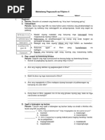 Mga Sagot Sa Salitang Maylapi 1 | PDF