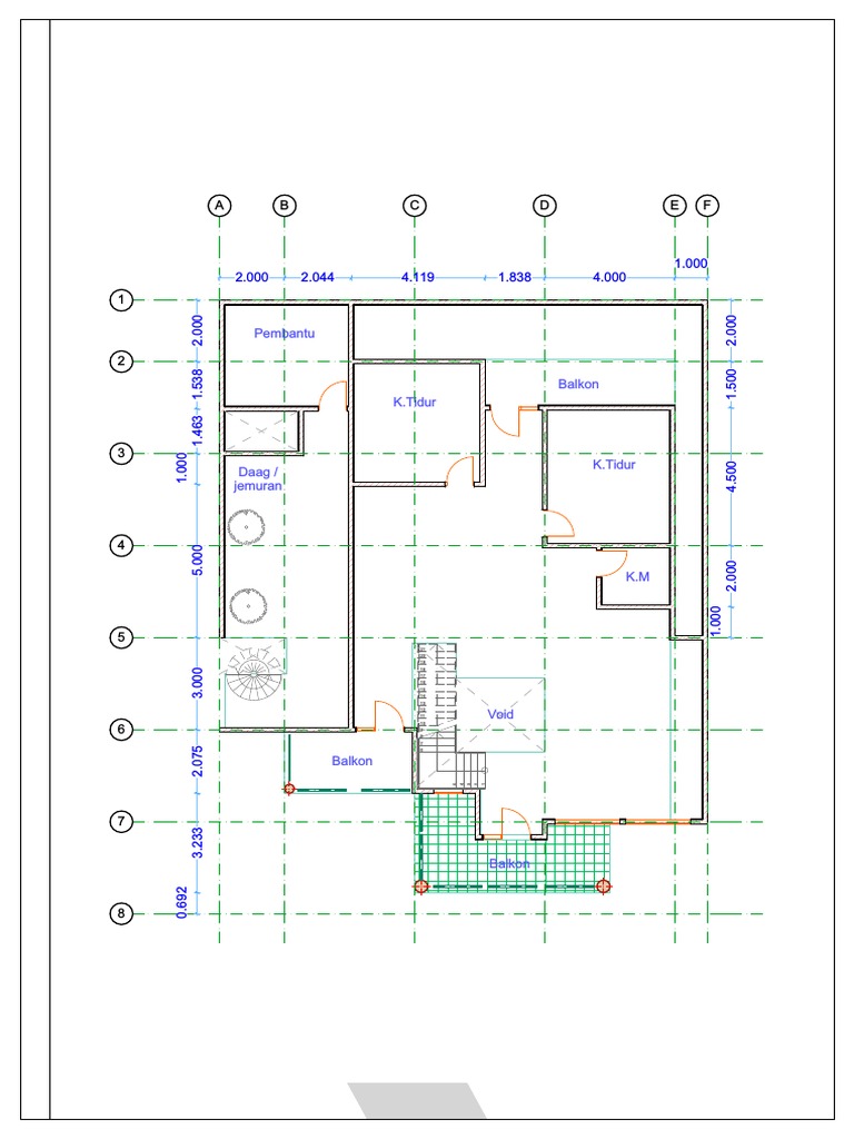 Architectural Floor Plan Details | PDF