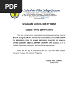 Grammarian Certificate | PDF