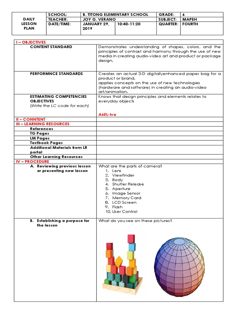 Cot DLP | PDF | Color | Shape