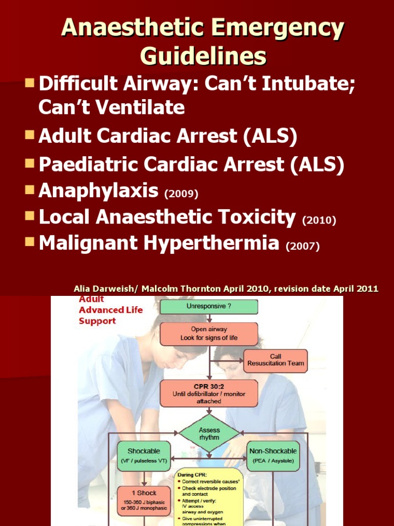 Emergency Guidelines | PDF | Intravenous Therapy | Cardiac Arrest