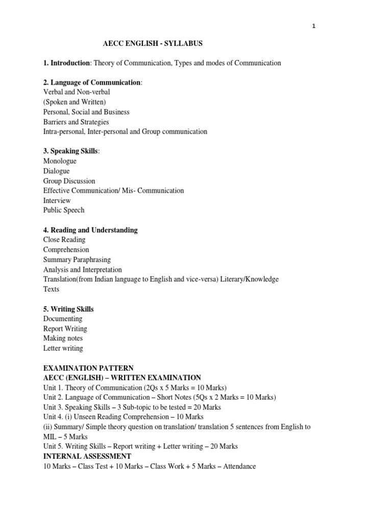 AECC English | PDF | Translations | Communication